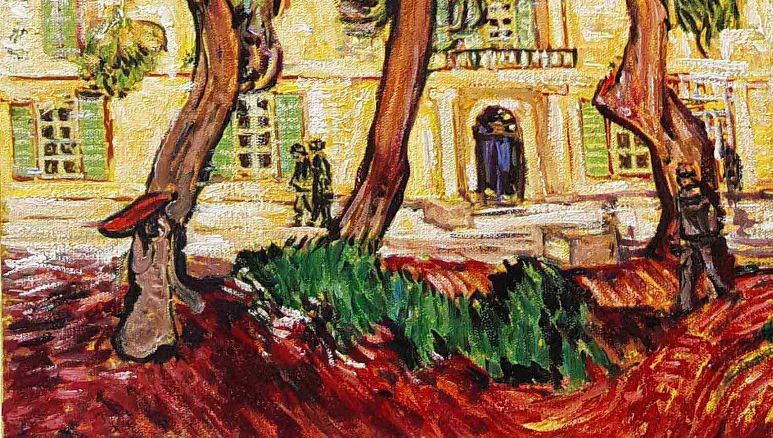 Vincent Van Gogh Hospital at St. Remy 1889 High Quality Hand - Etsy