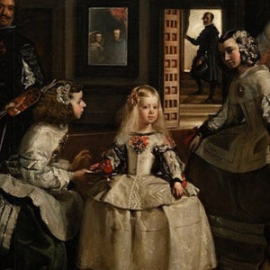Diego Velazquez Las Meninas, High Quality Hand Painted Oil Painting ...