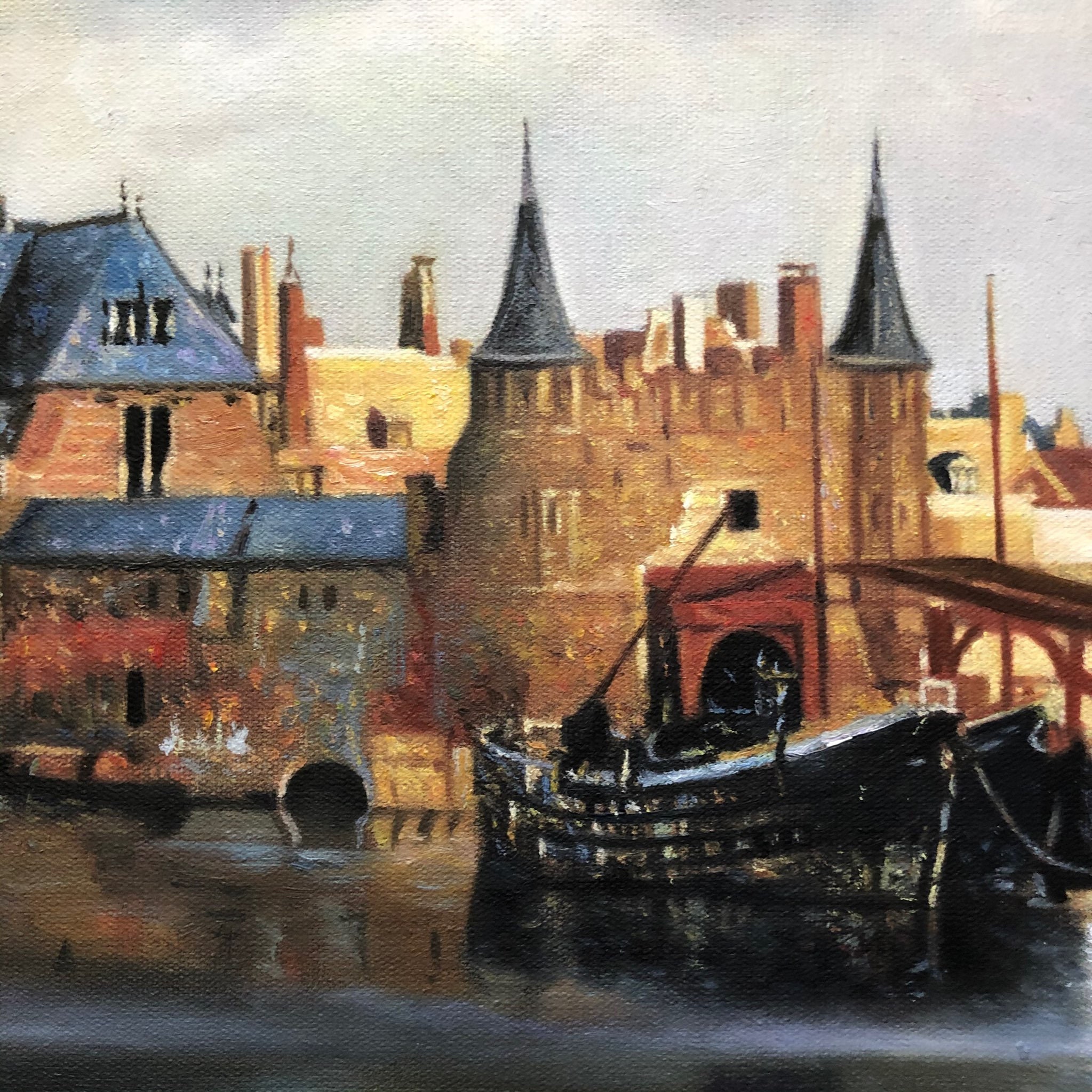 Johannes Vermeer View of Delft Most Famous Cityscape of the - Etsy ...