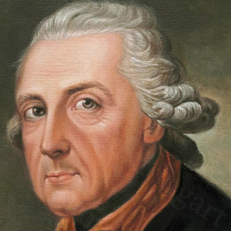 Frederick the Great by Anton Graff High Quality Oil Paintings - Etsy UK