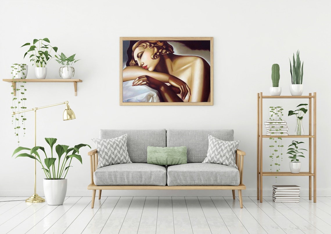 Tamara De Lempicka La Dormeuse 1930 Portraits of Aristocrats - Etsy UK