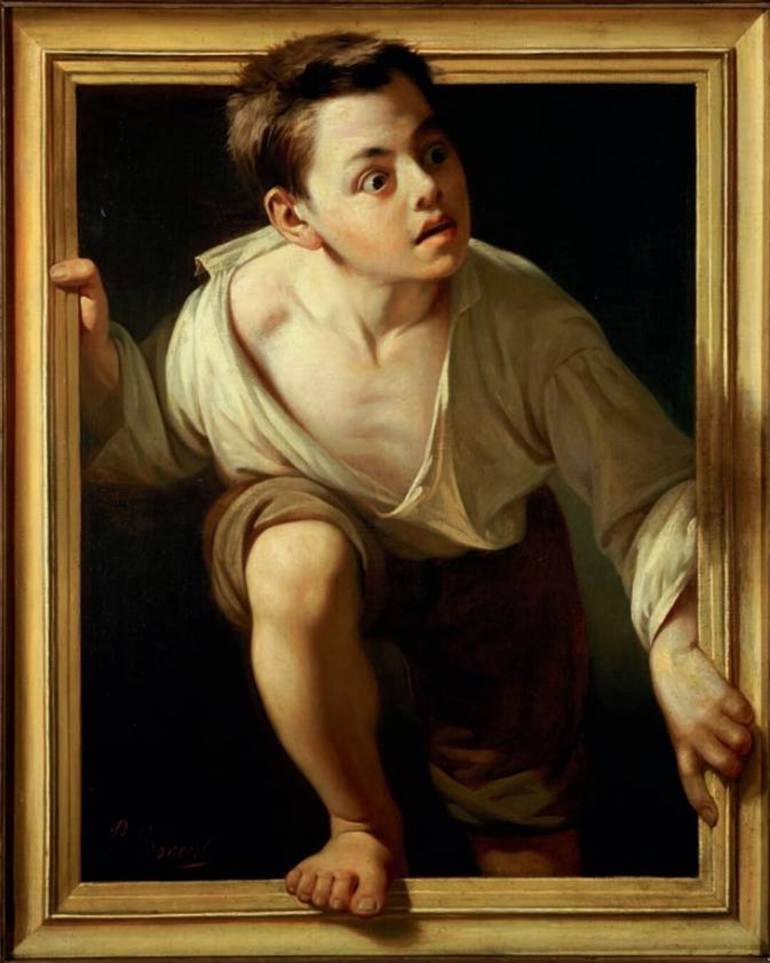 Pere Borrell Del Caso Escaping Criticism 1874, High Quality Hand ...