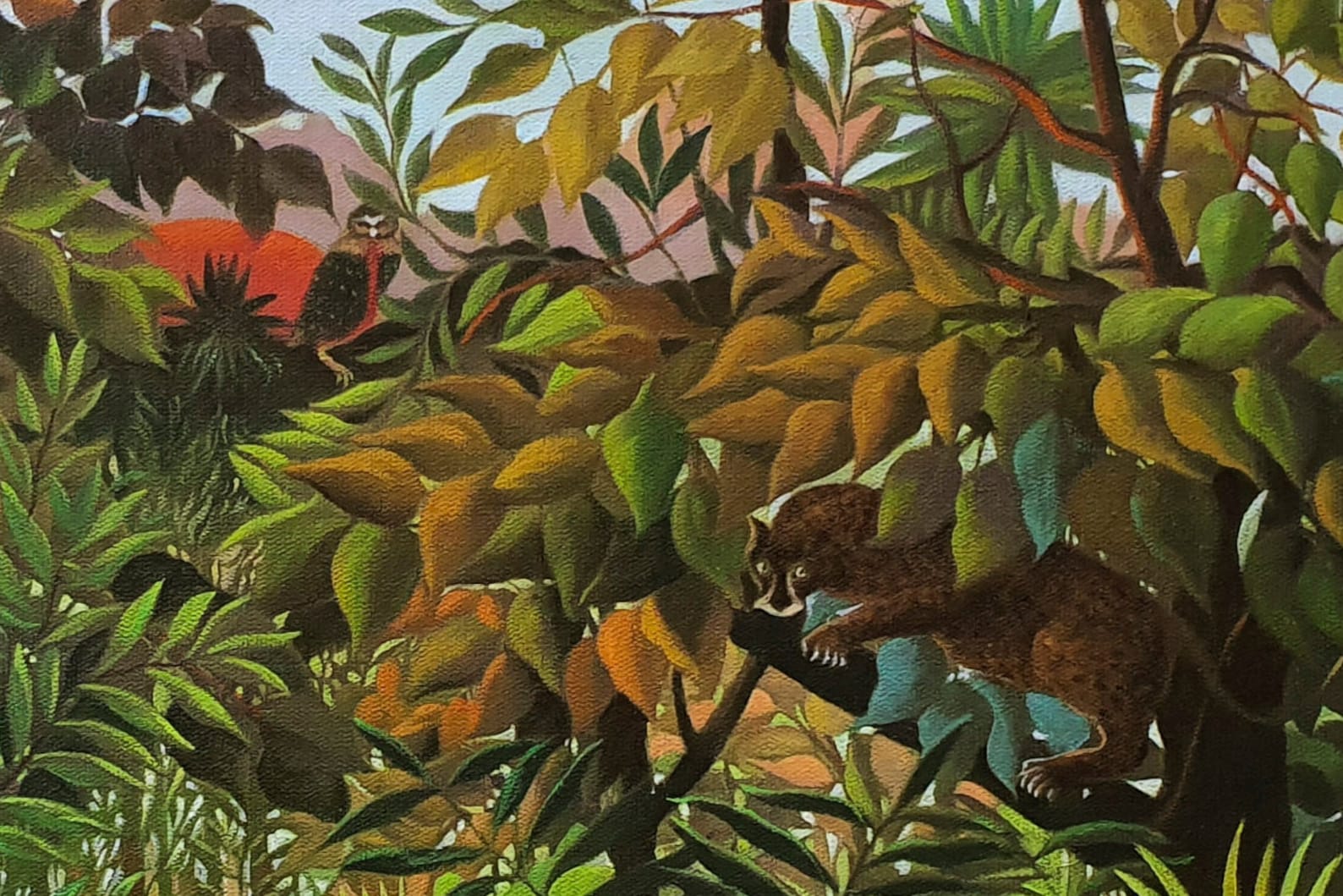 Henri Rousseau the Hungry Lion Throws Itself on the Antelope - Etsy
