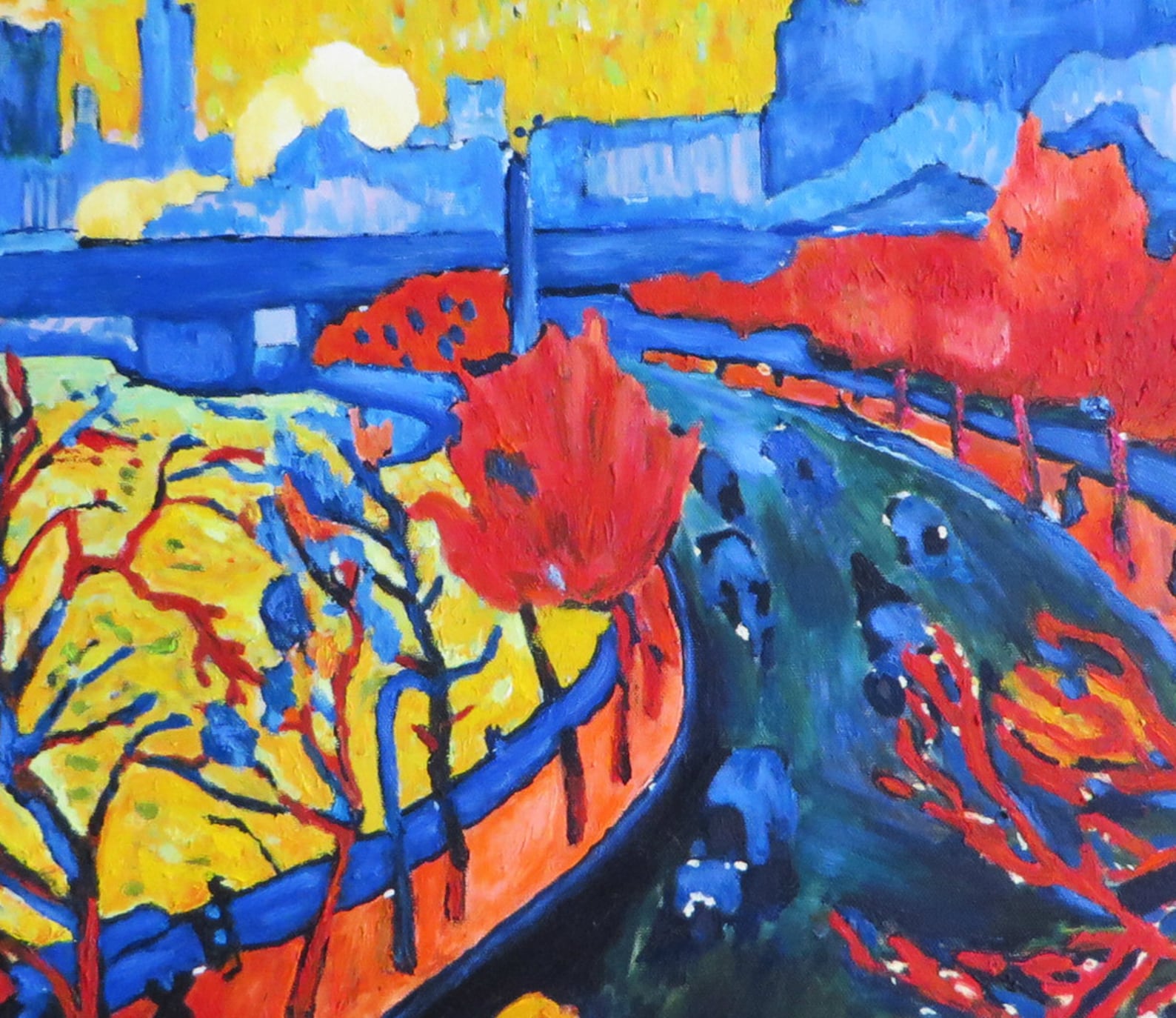 André Derain Charing Cross Bridge 1906 Oil on Canvas Hand | Etsy