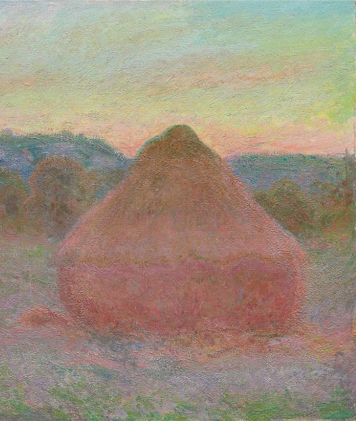 Claude Monet - Stacks of Wheat (end of Day, Autumn) - 1890 ...