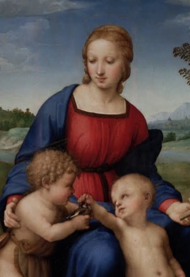 Raphael Madonna of the Goldfinch (madonna Del Cardellino), High Quality ...