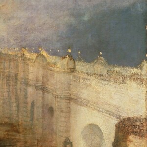 William Turner the Burning of the Houses of Lords and Commons 1834 ...