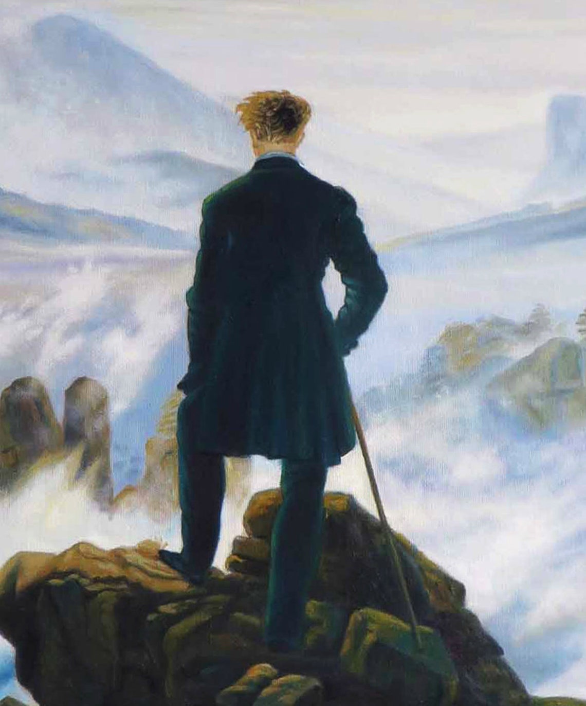 Caspar David Friedrich Wanderer Above the Sea of Fog 1817 | Etsy