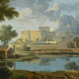 Nicolas Poussin Landscape in Calm Weather, 1651, High Quality Oil ...