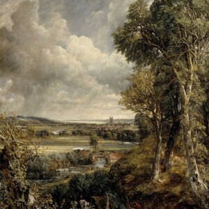 John Constable the Vale of Dedham, Large Oil Painting Reproduction - Etsy