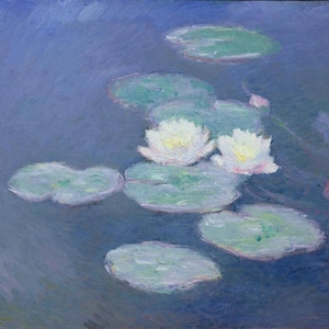 Claude Monet Water Lilies, Evening Effect 1897, Impressionism, High ...