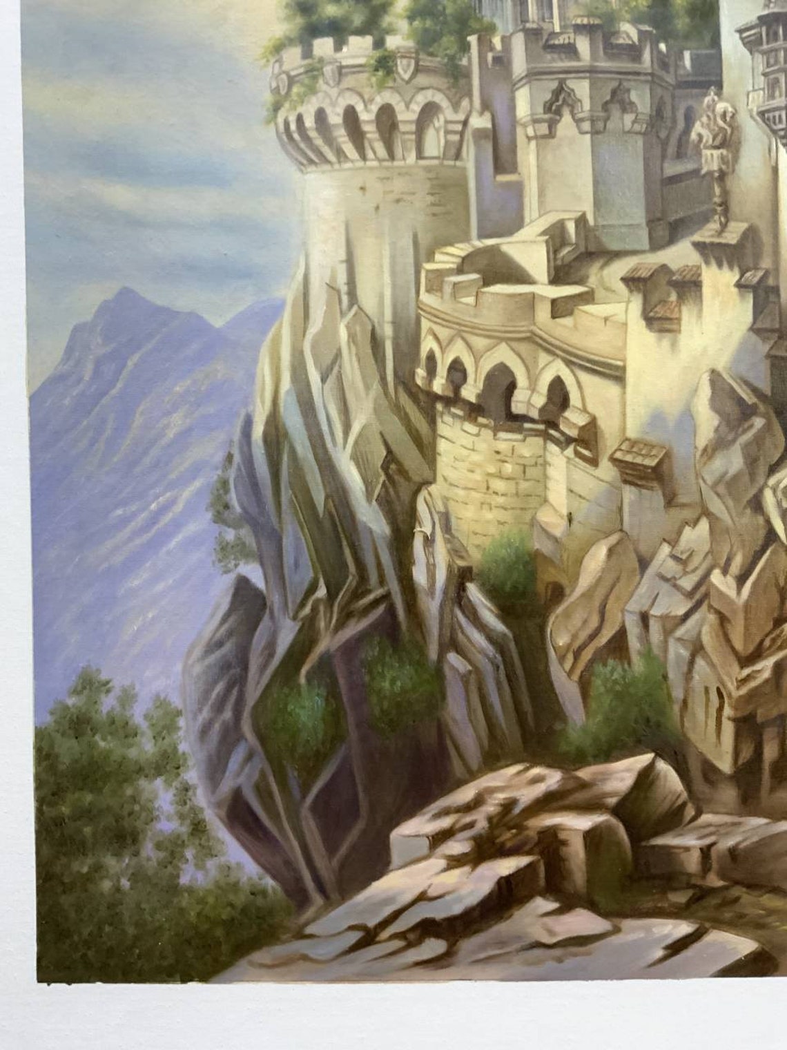 Falkenstein Castle Christian Jank's Plan for the Castle - Etsy India