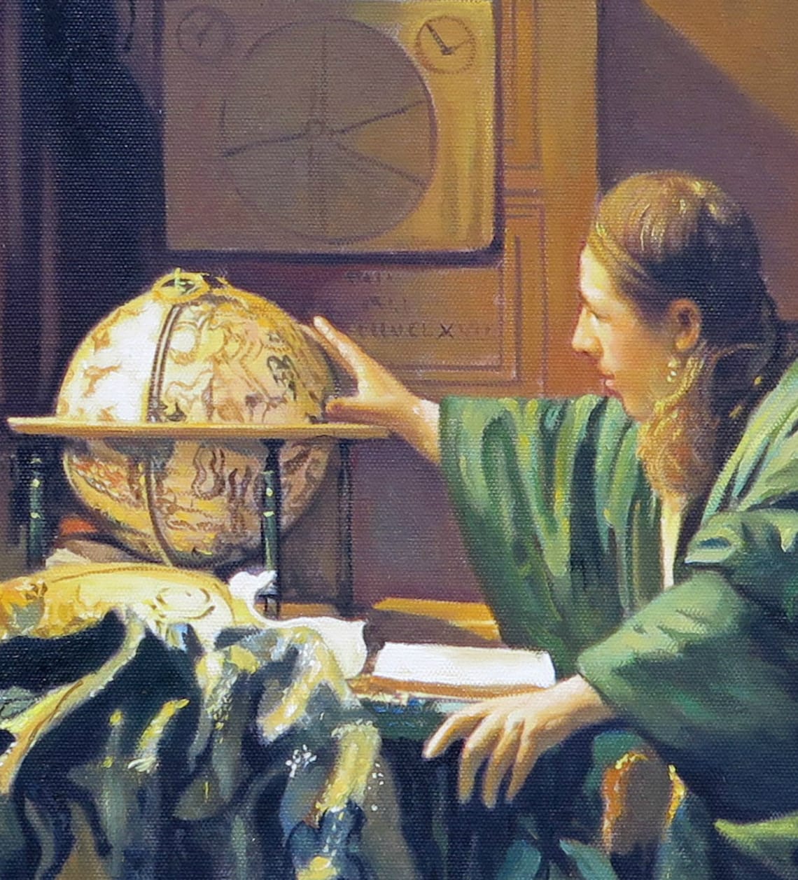 Johannes Vermeer the Astronomer 1668 High Quality Oil - Etsy