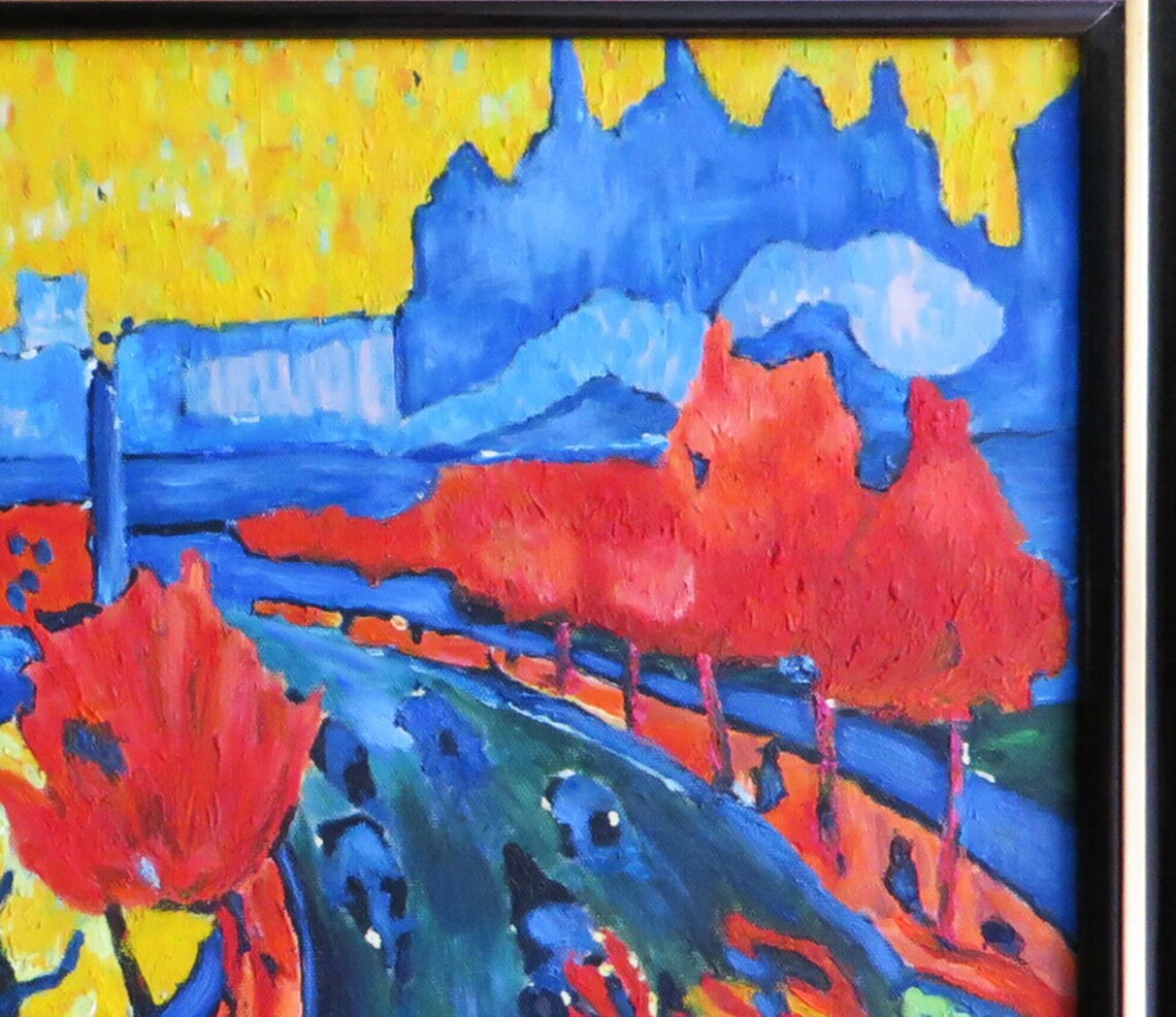 André Derain Charing Cross Bridge 1906 Oil on Canvas Hand | Etsy