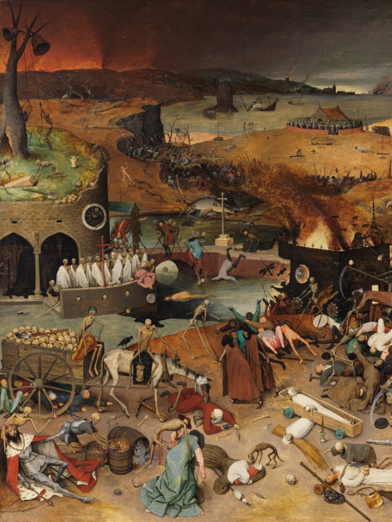 Pieter Bruegel the Elder the Triumph of Death, Museo Nacional Del Prado ...