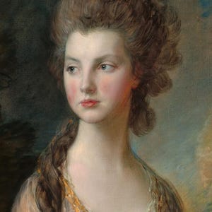 Thomas Gainsborough the Hon. Mrs. Thomas Graham 1777-1778, High Quality ...