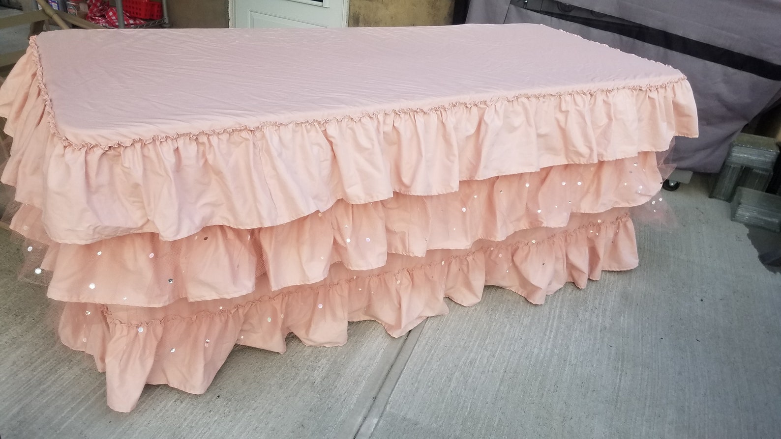 Multi-tiered Ruffled Custom Tablecloths for All Occasions - Etsy