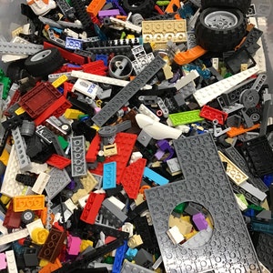 500 LEGO Pieces ~ (one Pound per Order!) ~ Fun Gift Random Bricks ...