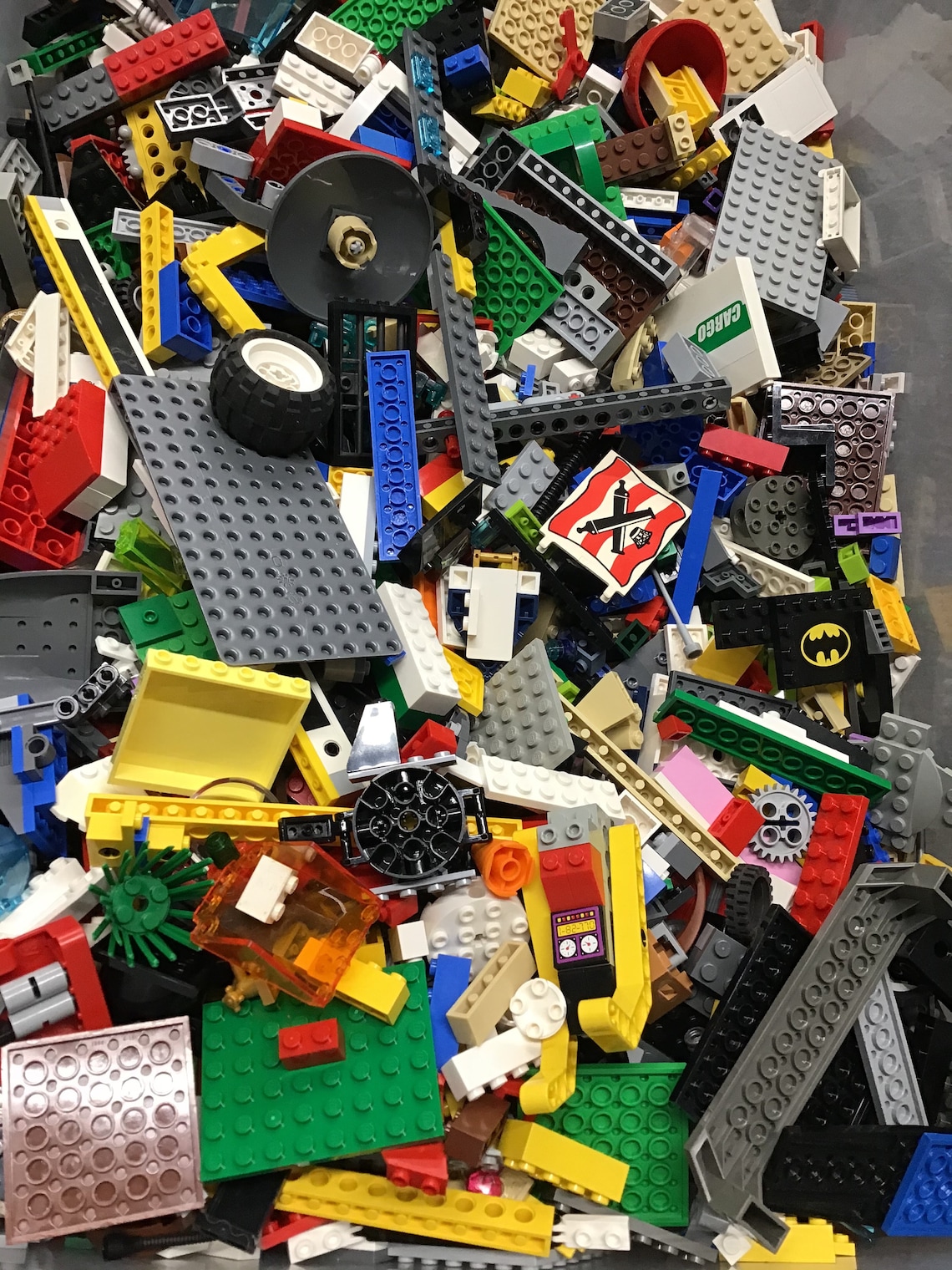 500 LEGO Pieces ~ (one Pound per Order!) ~ Fun Gift Random Bricks ...