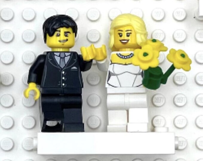 LEGO Bride and Groom Minifigures (private Listing) - Etsy