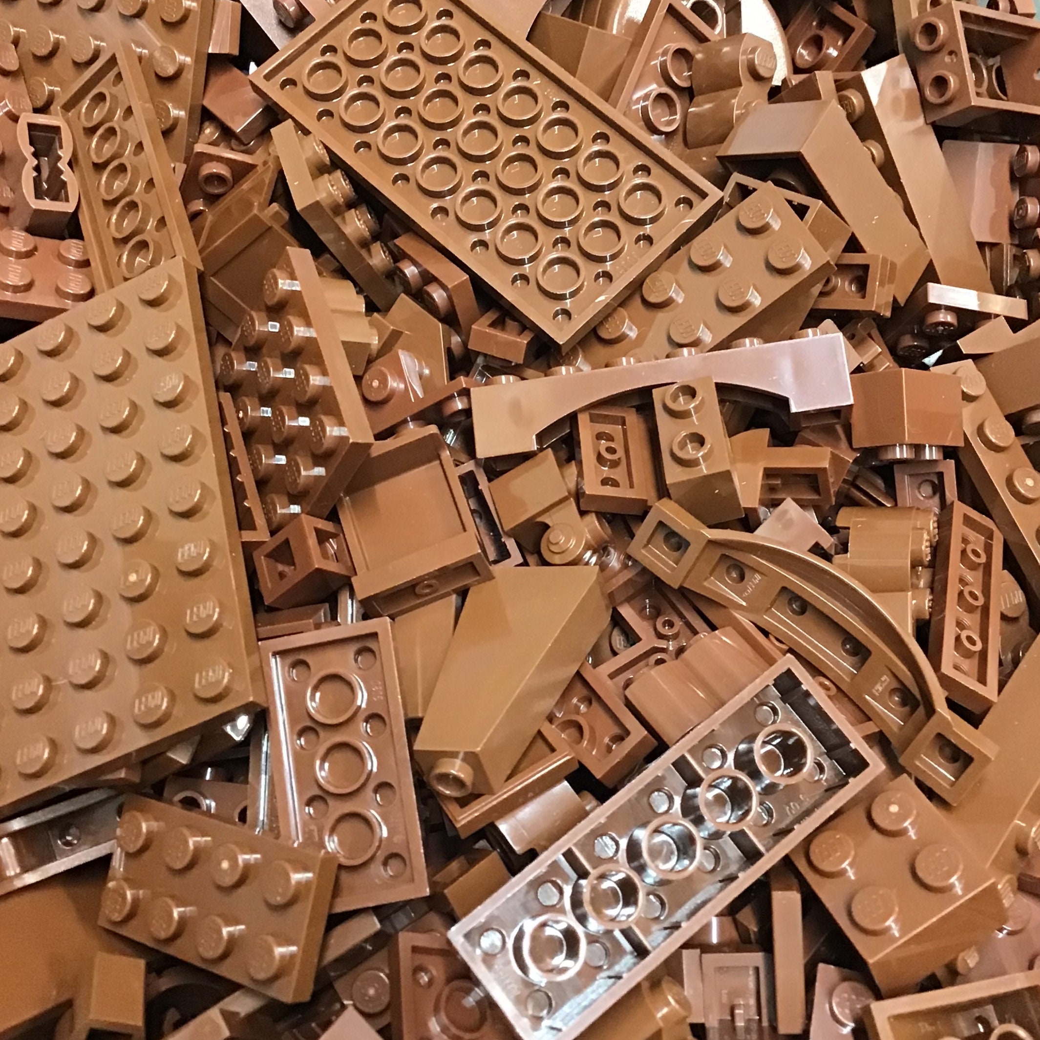 1/2 Pound of GENUINE LEGO Pieces! You Choose the Color! Fun Bricks ...