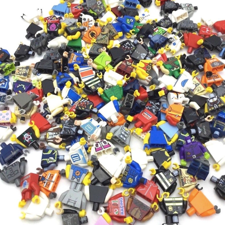 LEGO Lot of 20 Minifigure TORSO Pieces Randomly Picked Chest | Etsy