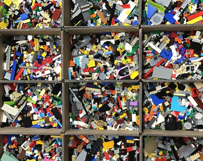 LEGO 6 POUND BOX Randomly Selected Mix of Clean Bricks & Pieces Fun ...