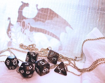 Dice necklace | Etsy