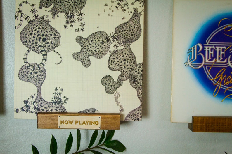 Custom Record Display Holders Record Wall Mount Record - Etsy