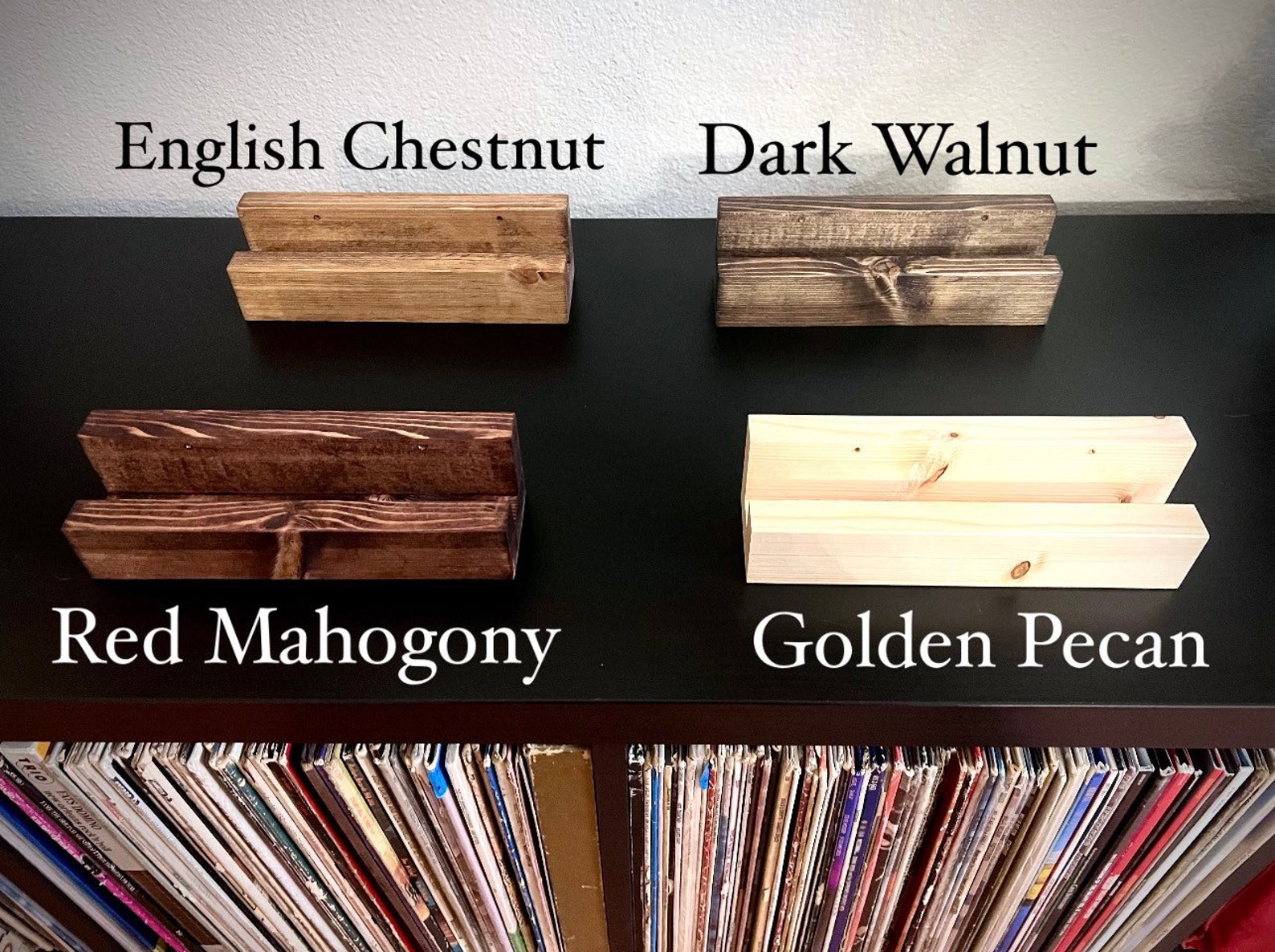 Custom Record Display Holders Record Wall Mount Record - Etsy