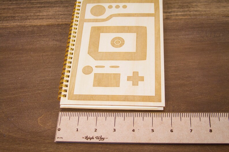 Pokédex Inspired Wooden Journal Pokémon Wooden Notebook - Etsy