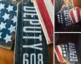 Custom Deputy Badge - Etsy