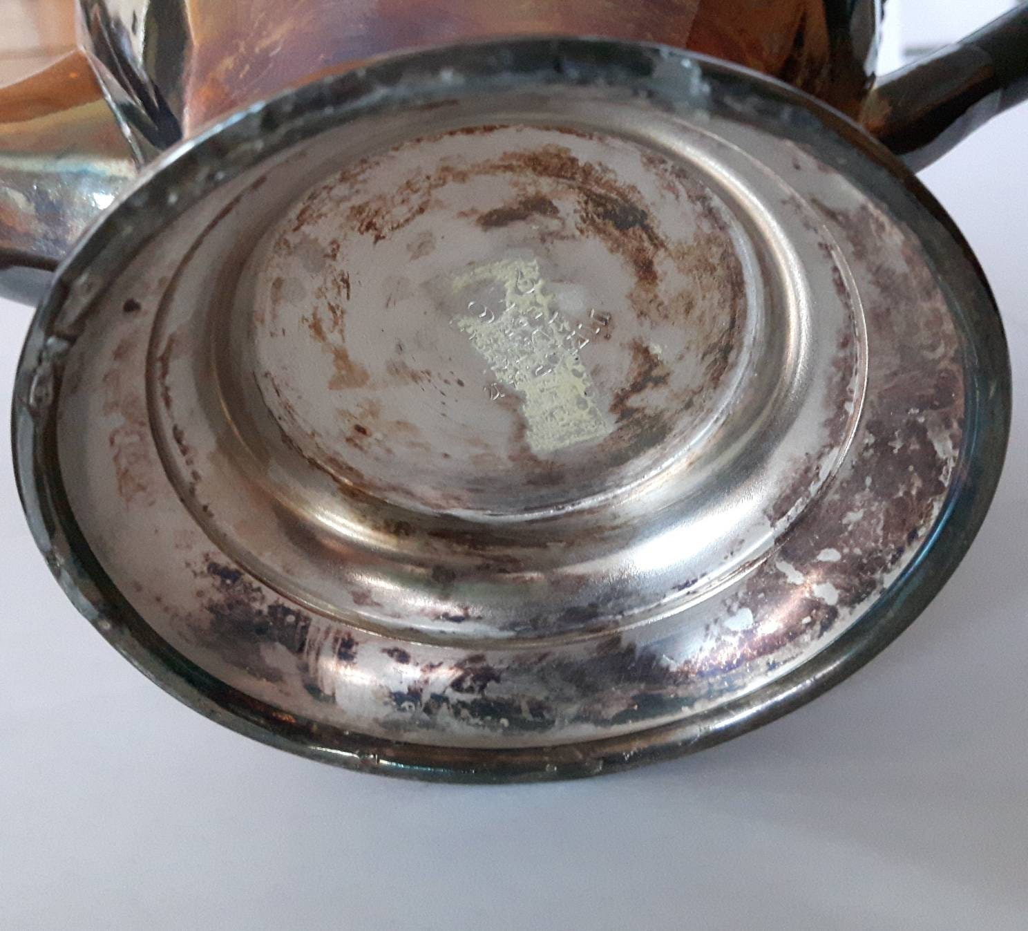 Victorian Style EPBM Electroplated Britannia Metal Teapot, Grapevine ...