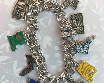 State Bracelet | Etsy