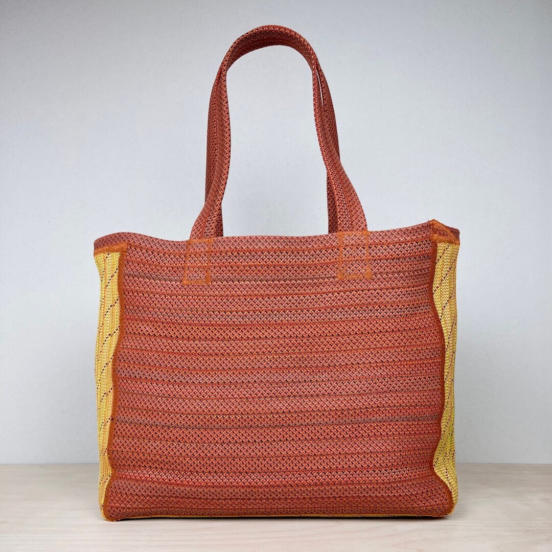 Climbing Rope Tote Bag Upcycled From Retired Rock Climbing Rope - Etsy