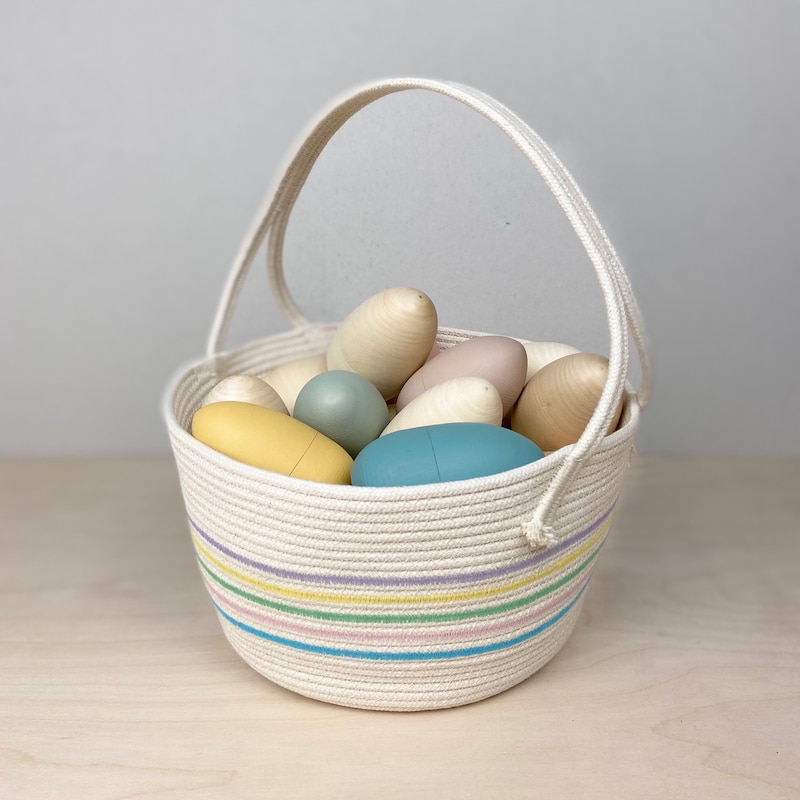 Easter Bunny Basket - Etsy