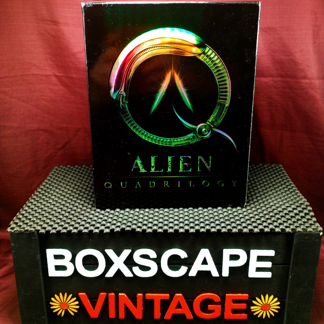 Alien Quadrilogy Box Set, Alien Movie Dvd's, Alien Nine Disc Boxed Set ...