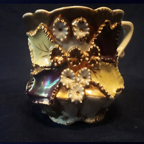 Antique Mustache Mug - Etsy