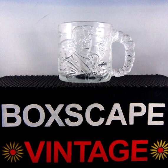 Kitchen & Dining Drinkware Made in France Superhero Mugs Pressed Glass ...