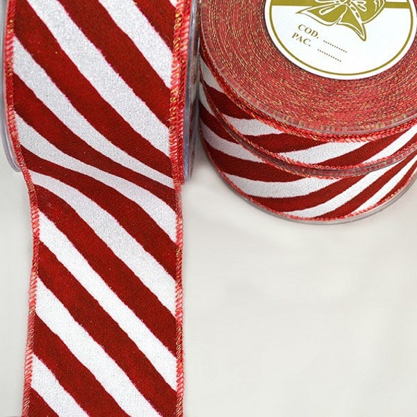 Christmas Wired Ribbon - Etsy