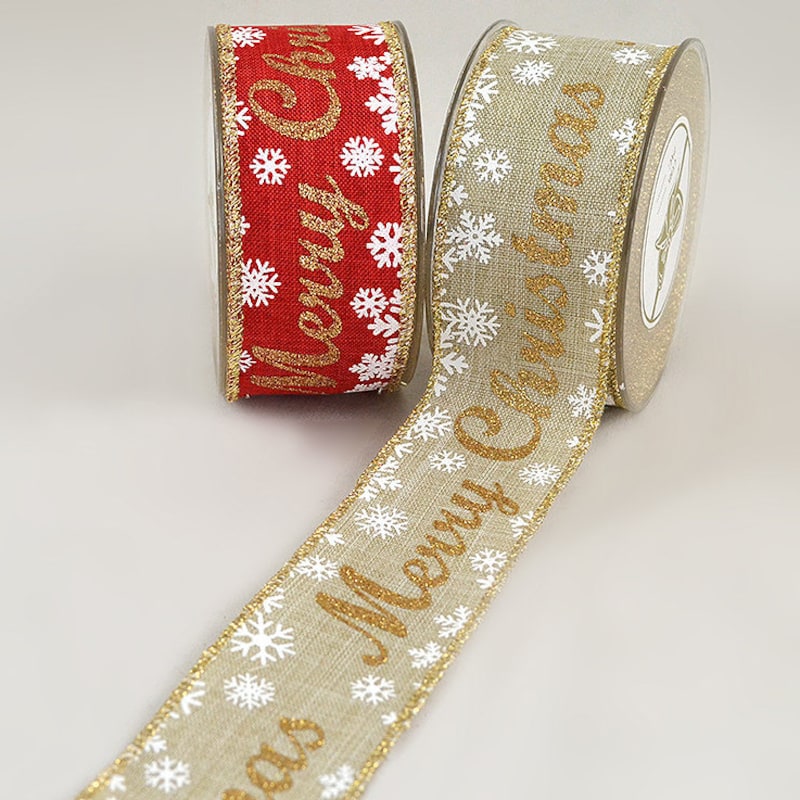 Christmas Ribbon - Etsy