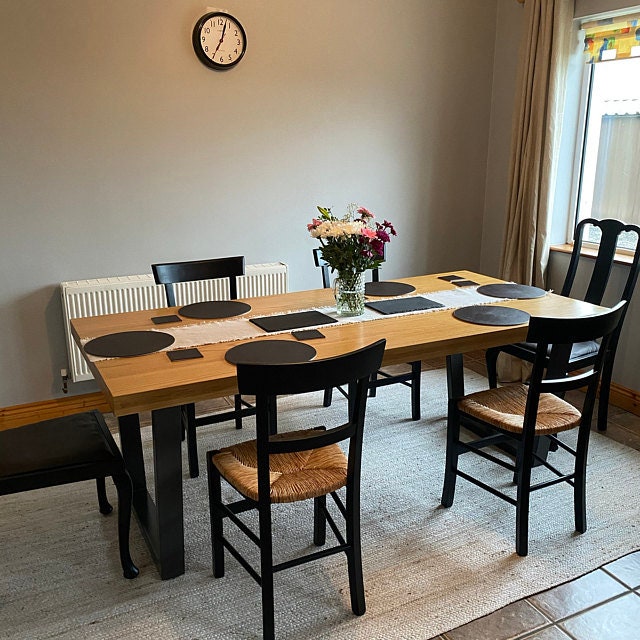 Off White Cotton Table Runner Natural Washed Table Runner With - Etsy