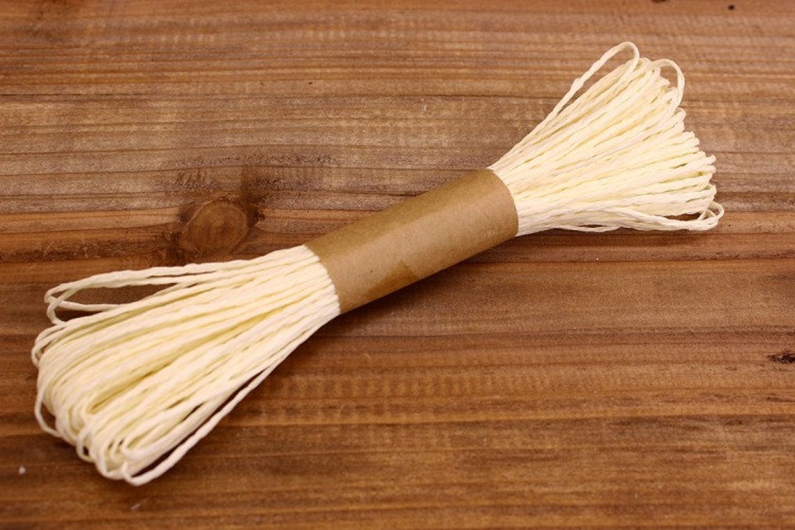 Olive Green Eco Paper Twisted Cord Ribbons 5 Meters 5.47 - Etsy