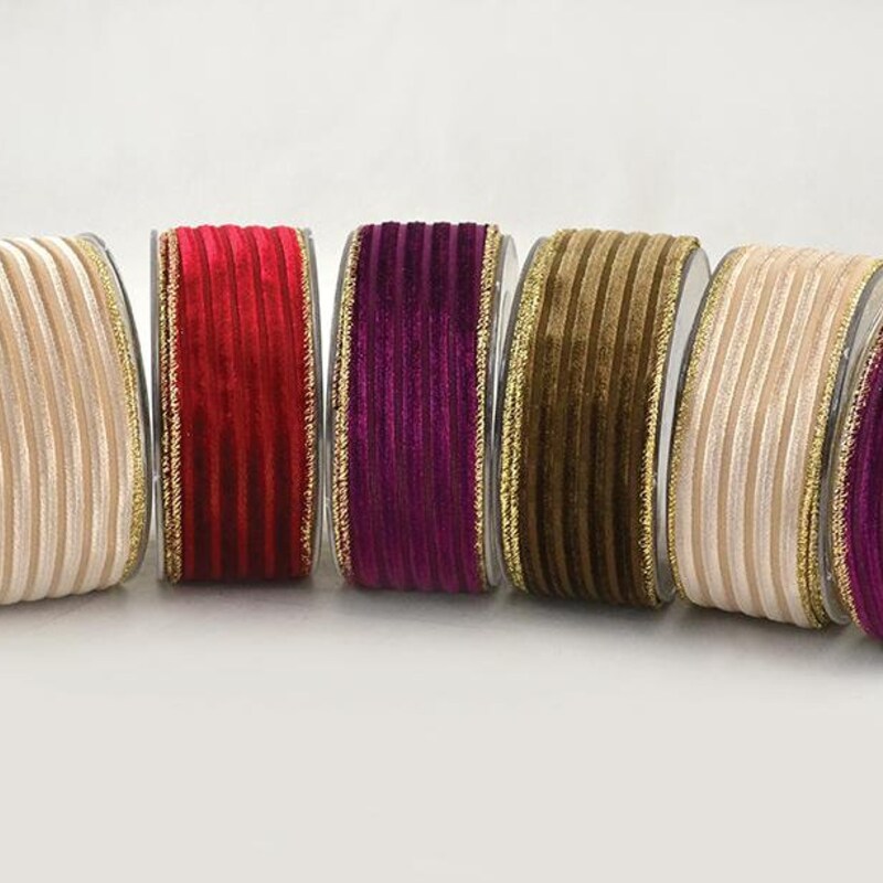 Bulk Velvet Ribbon - Etsy