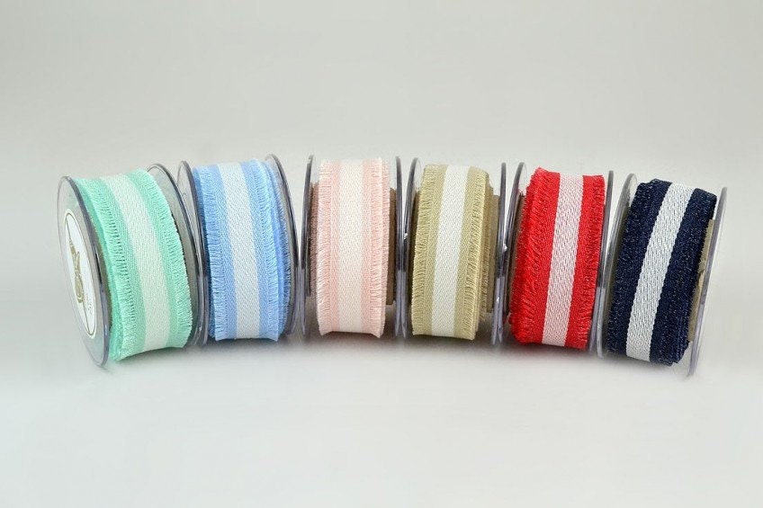 Cotton Ribbon 3cm/1.18inches Ravel Fray Wedding Baptism - Etsy