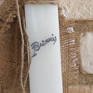 Handmade Greek Easter Candle With Ceramic Cross, Lambada, Πασχαλινή ...