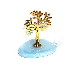 Luxury Light Blue Wedding Favors With Gold Plated Elements - Etsy