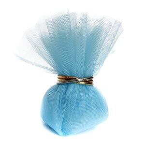 Luxury Light Blue Wedding Favors With Gold Plated Elements - Etsy