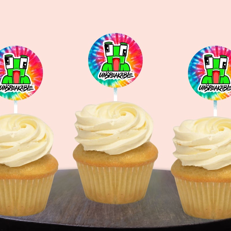 Youtube Cupcake Topper - Etsy