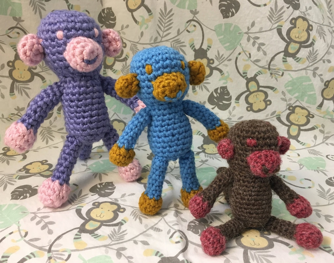 Toy Monkeys - Etsy